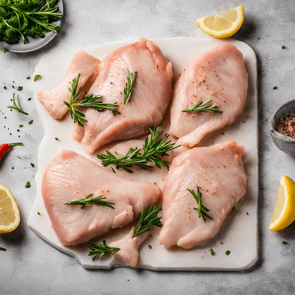 HOME DELIVERY of Chicken Fresh Breast Boneless Biryani Cut